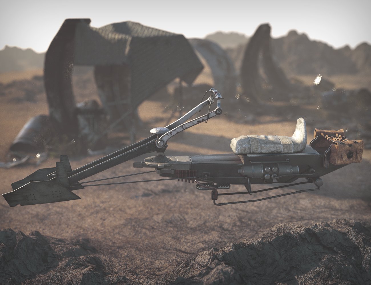 XI Swoop Bike Add-On | Daz 3D