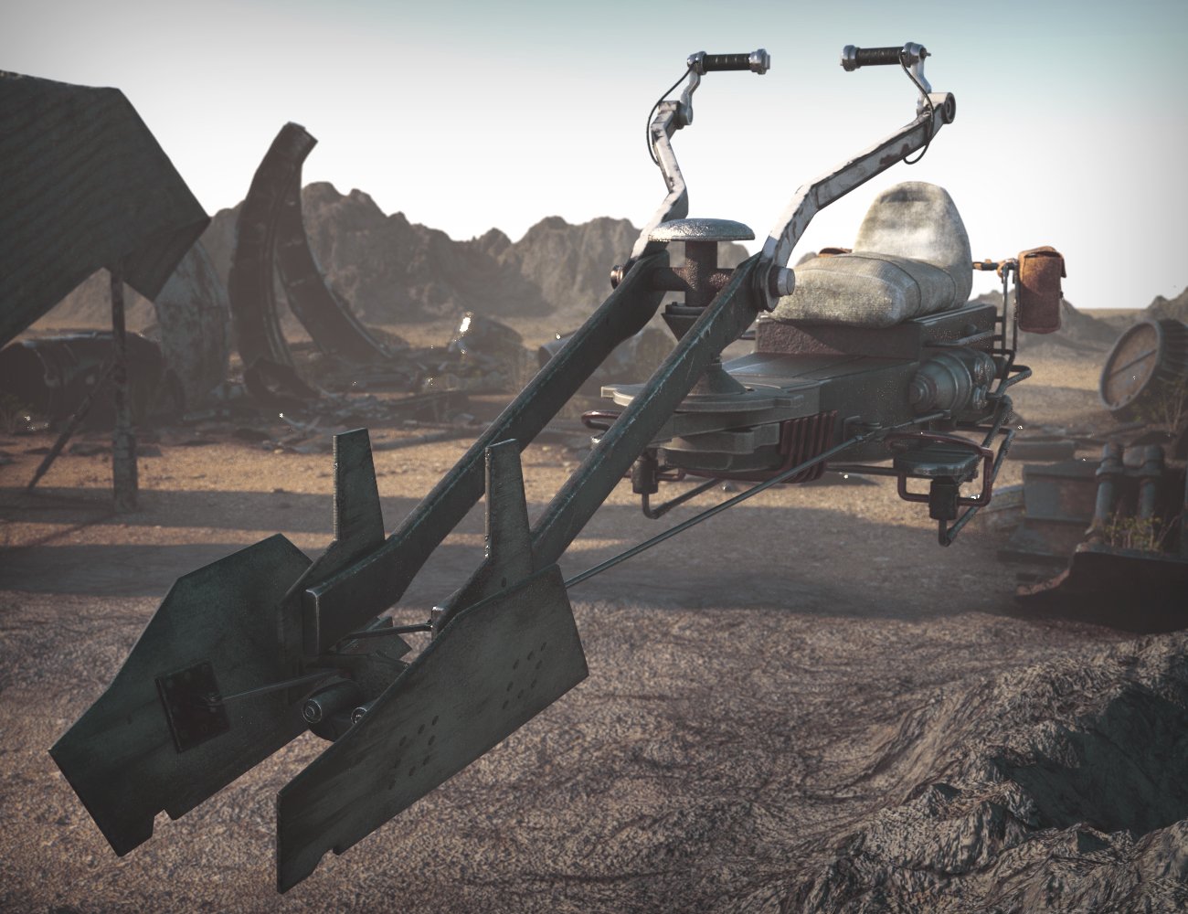 XI Swoop Bike Add-On | Daz 3D