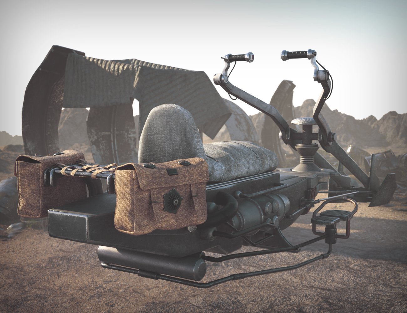 XI Swoop Bike Add-On | Daz 3D