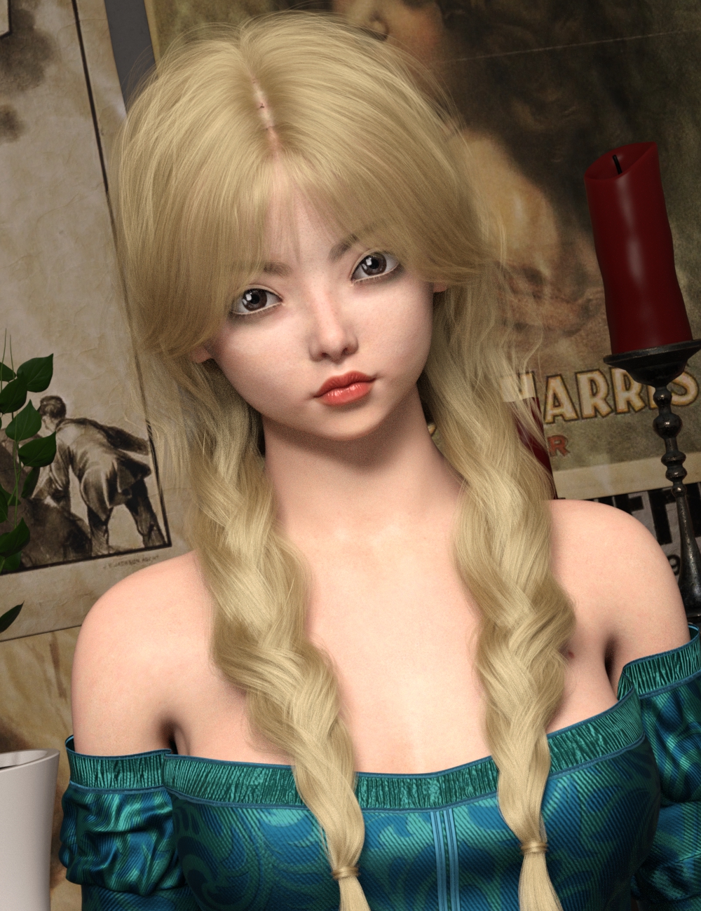 EG Qiqi HD for Genesis 9 | Daz 3D