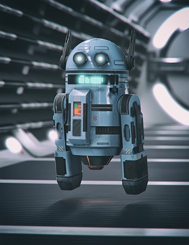 Scifi Western Droid | Daz 3D