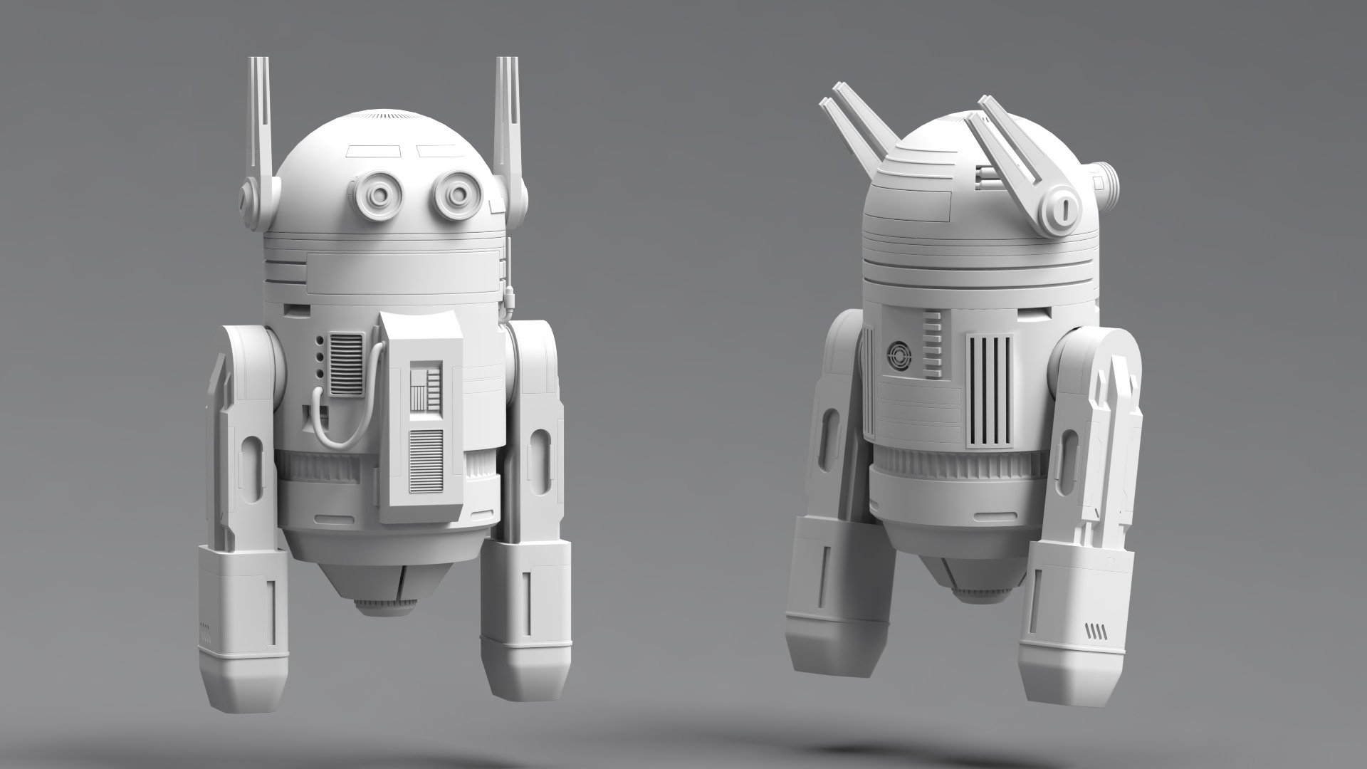 Scifi Western Droid | Daz 3D