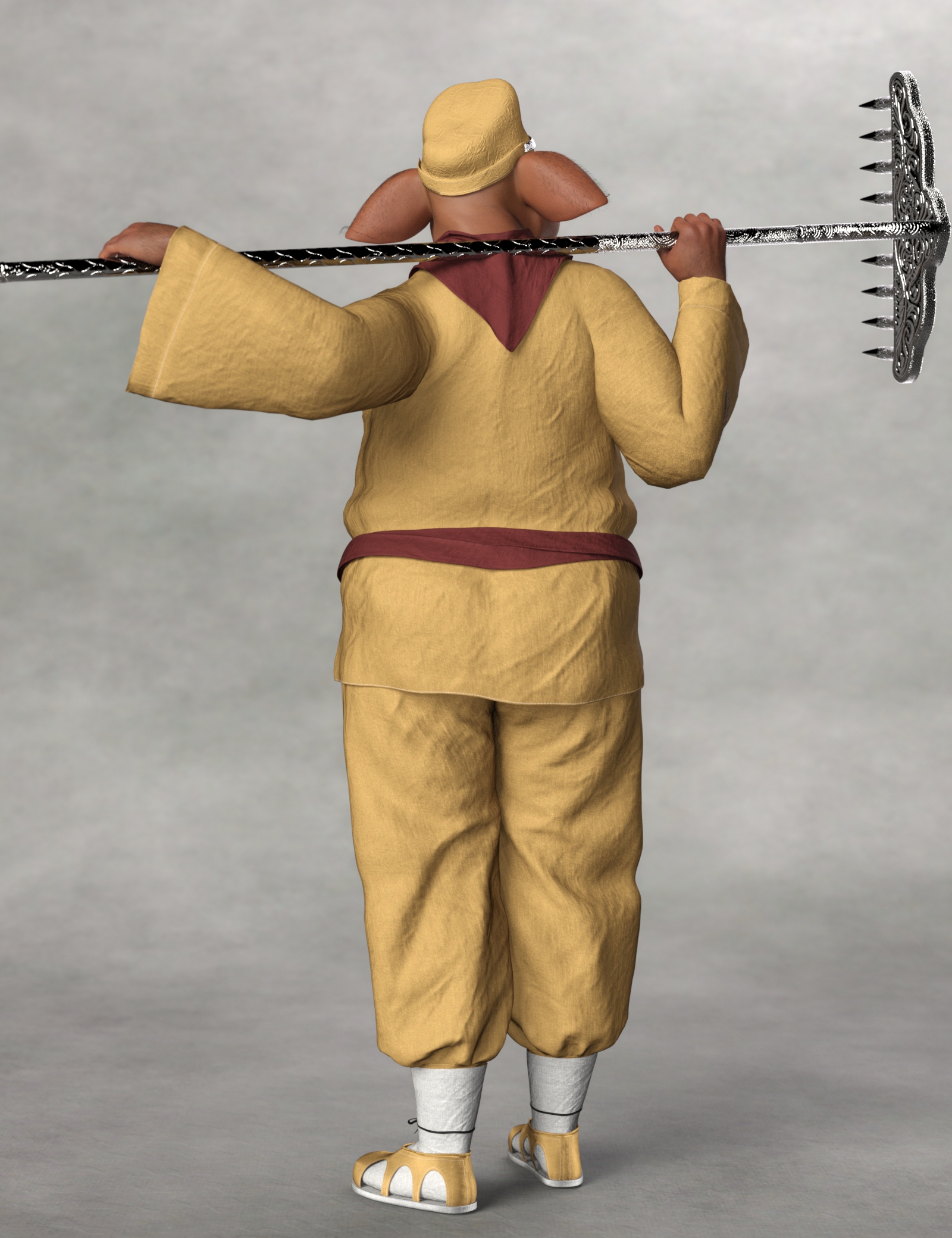 dForce MK Pigsy Clothing for Genesis 9 | Daz 3D