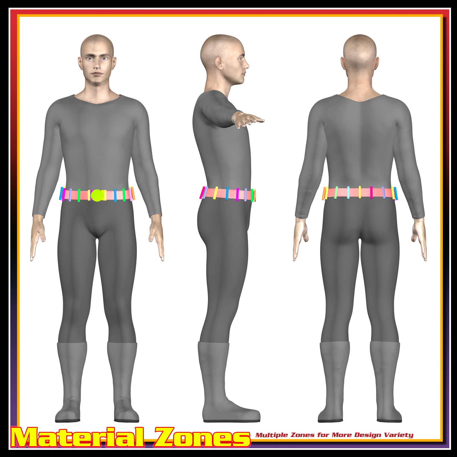 Belt 012 MMKBG8M | Daz 3D