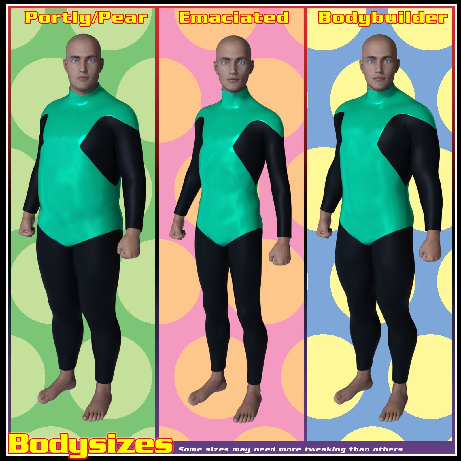 Bodysuit 034 MMKBG8M | Daz 3D