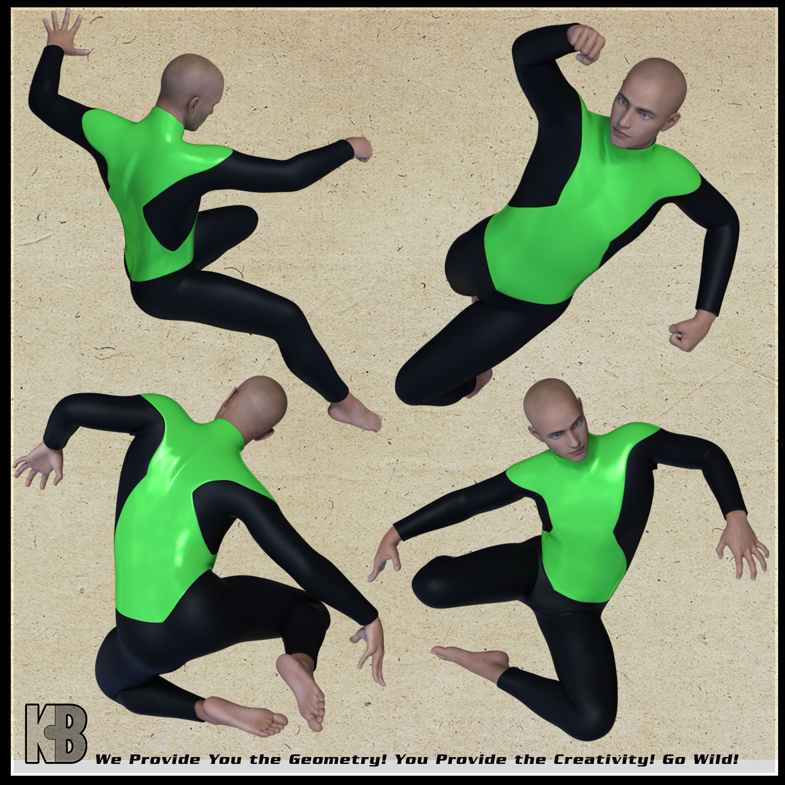 Bodysuit 023 MMKBG8M | Daz 3D