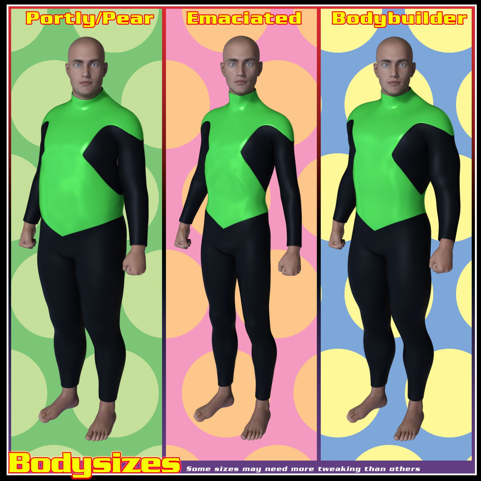 Bodysuit 023 MMKBG8M | Daz 3D