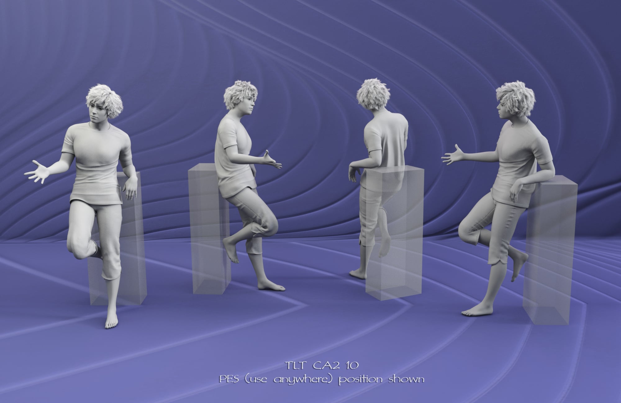 FF's TLT Cab 2 Cameras with Poses for Genesis 9 | Daz 3D