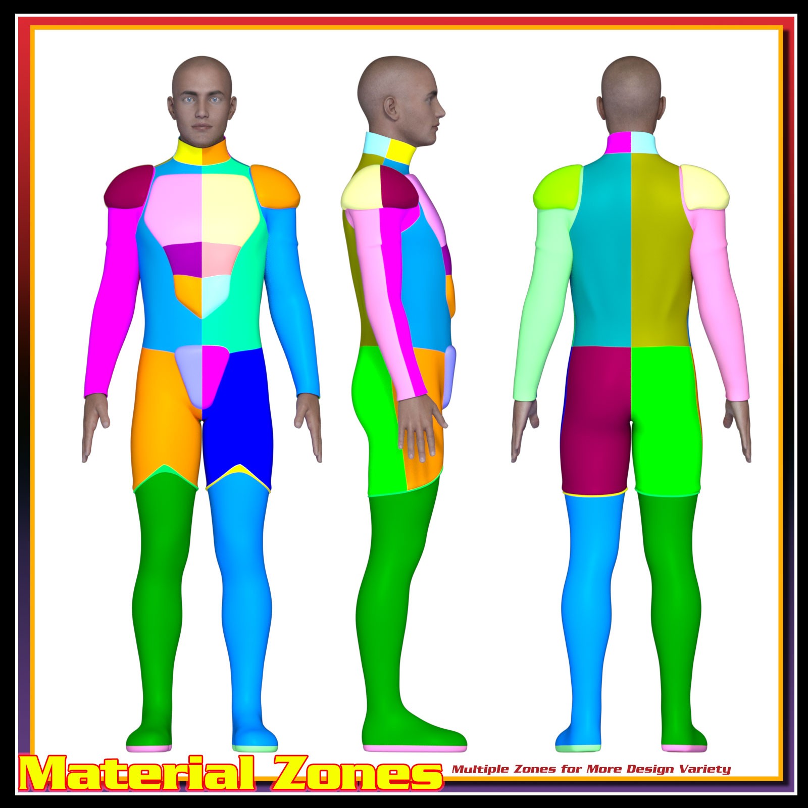 Bodysuit 041 MMKBG8M | Daz 3D