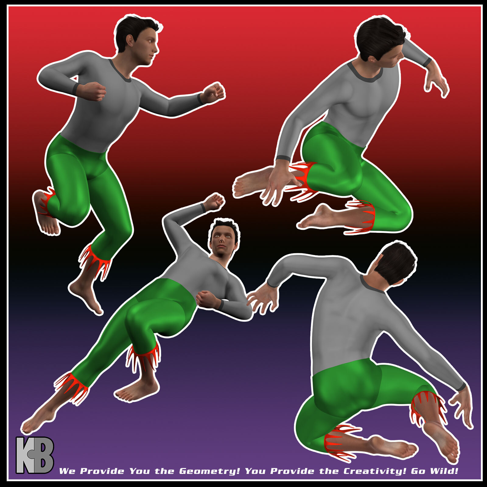 Bottoms 048 MMKBG3M | Daz 3D