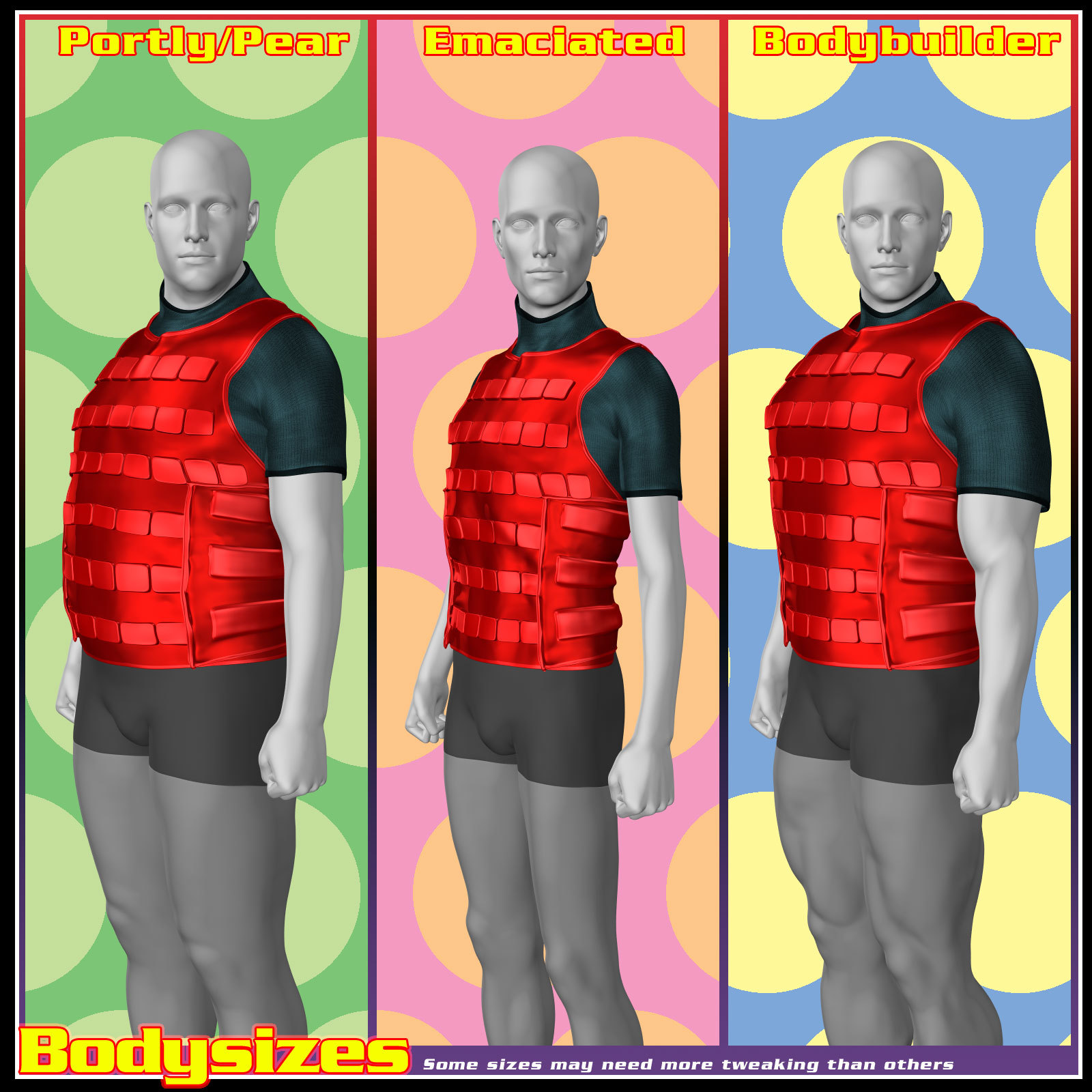 Vest 002 MMKBG3M | Daz 3D