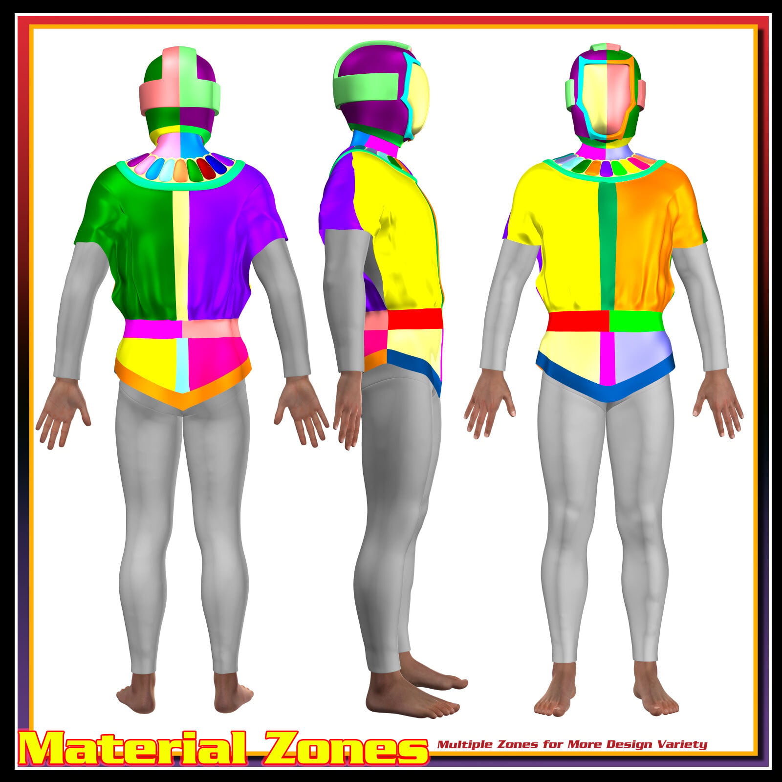 Vest 012 MMGKBG3M | Daz 3D