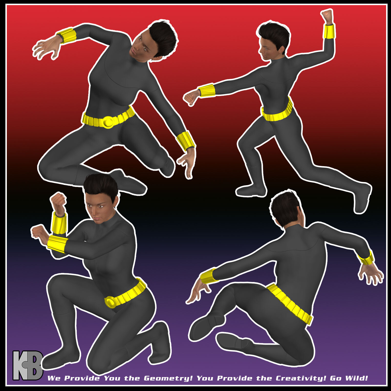 Belt 023 MMKBG3F | Daz 3D