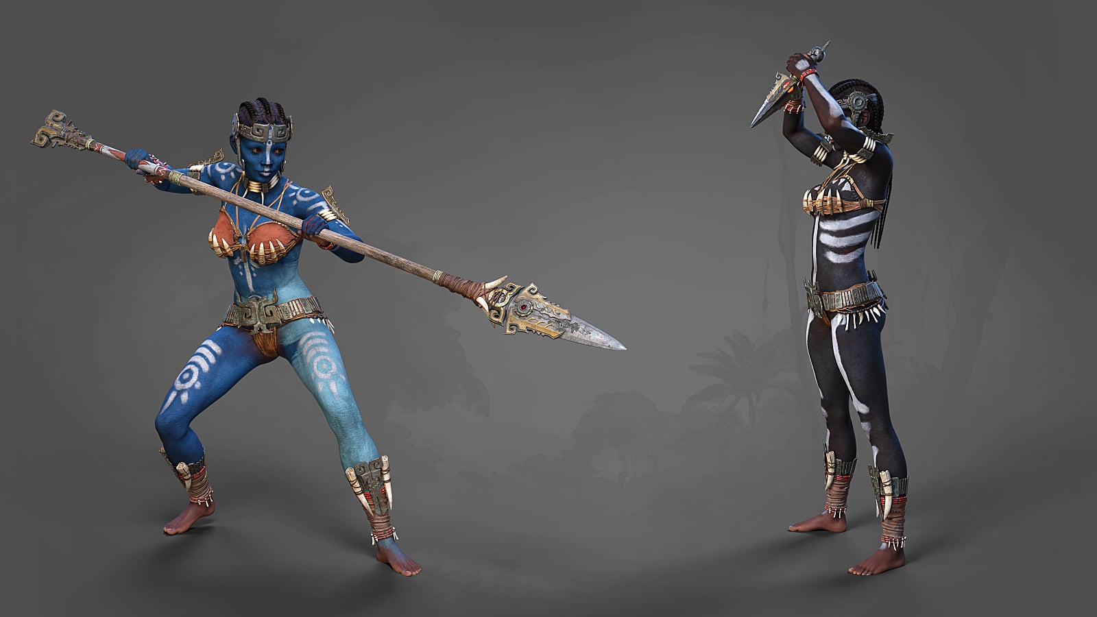 STF Tribal Weapons and Poses | Daz 3D