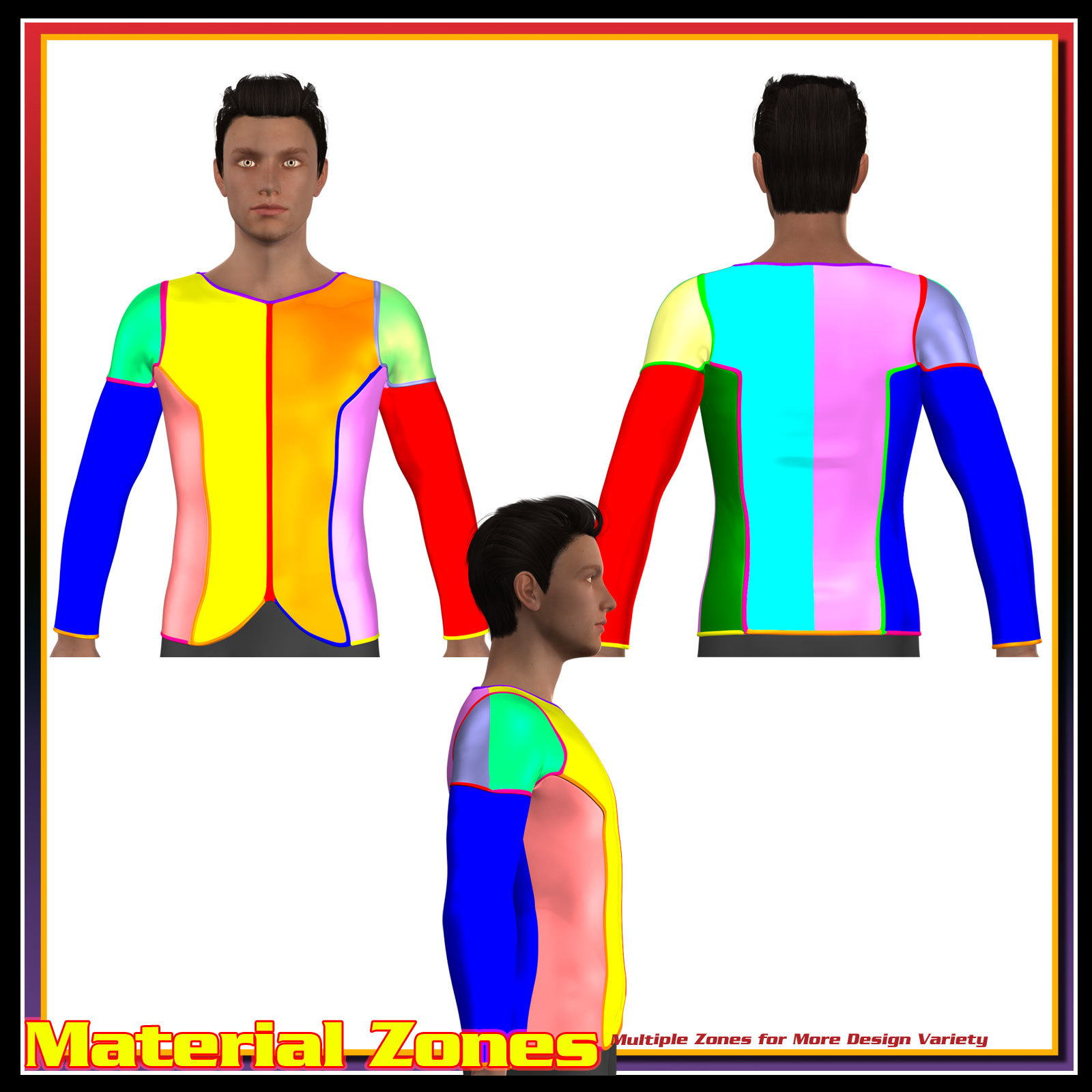 Tops 047 MMKBG3M | Daz 3D