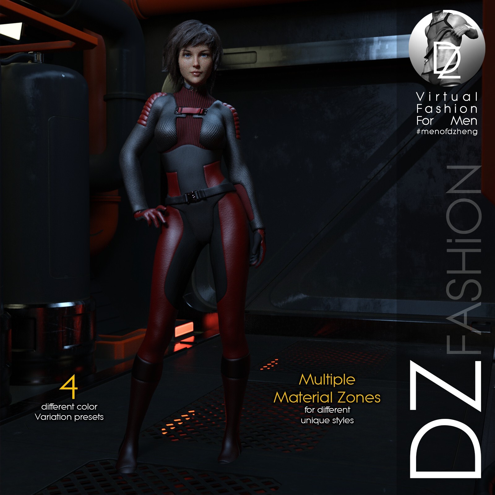 DZ G8 ZSuit 4 | Daz 3D
