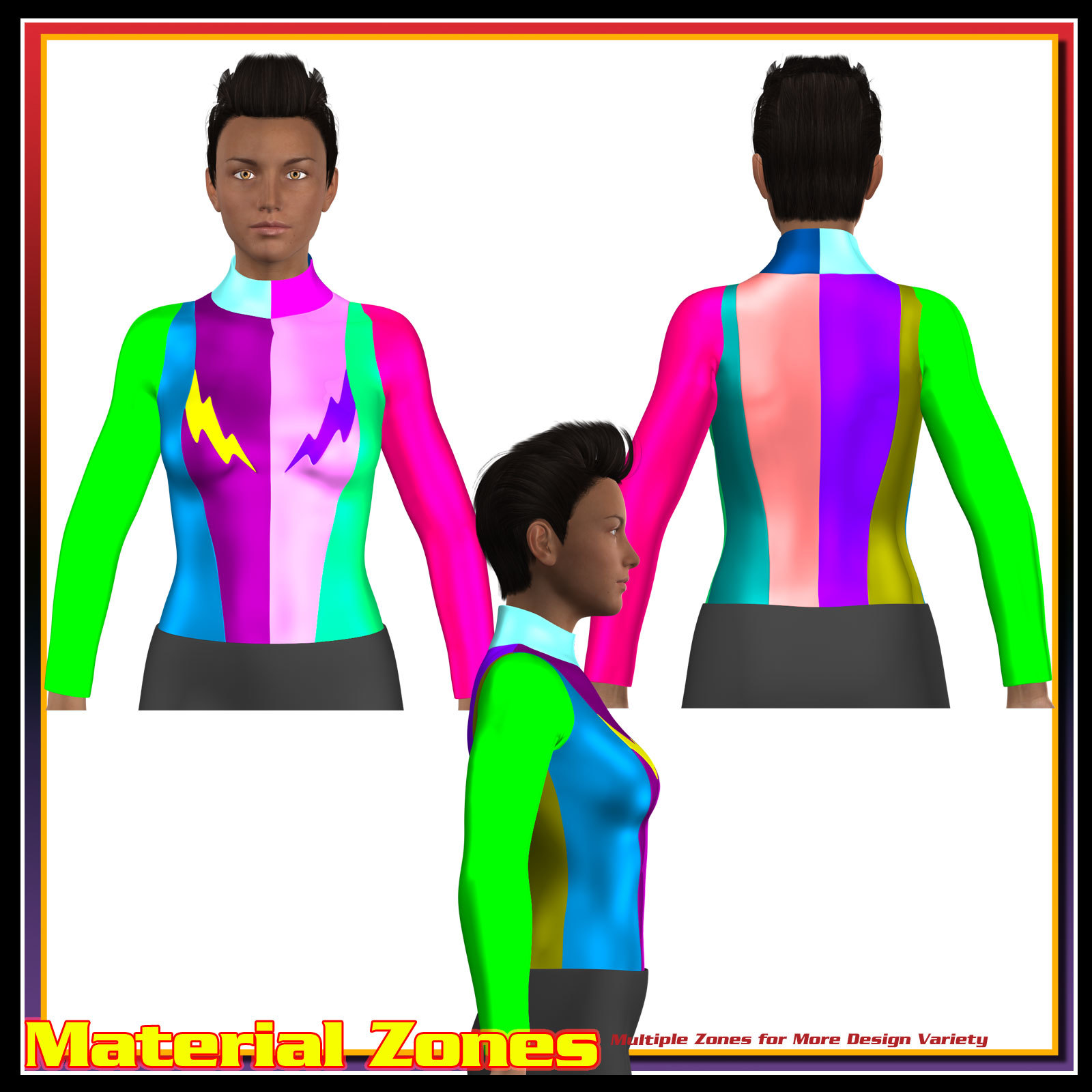 Tops 055 MMKBG3 | Daz 3D