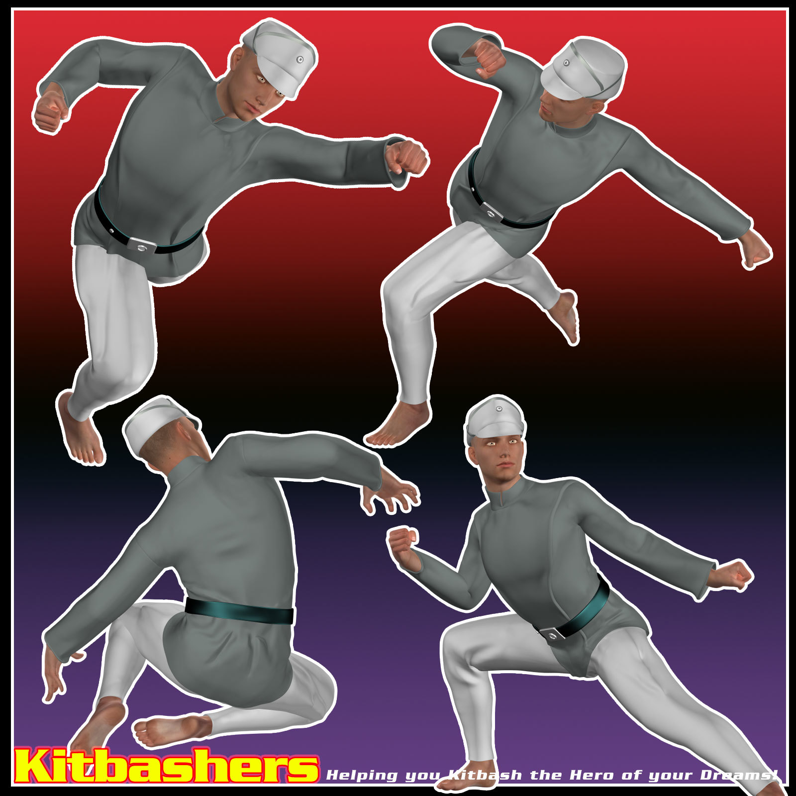 Kitbashers 040 MMG3M | Daz 3D