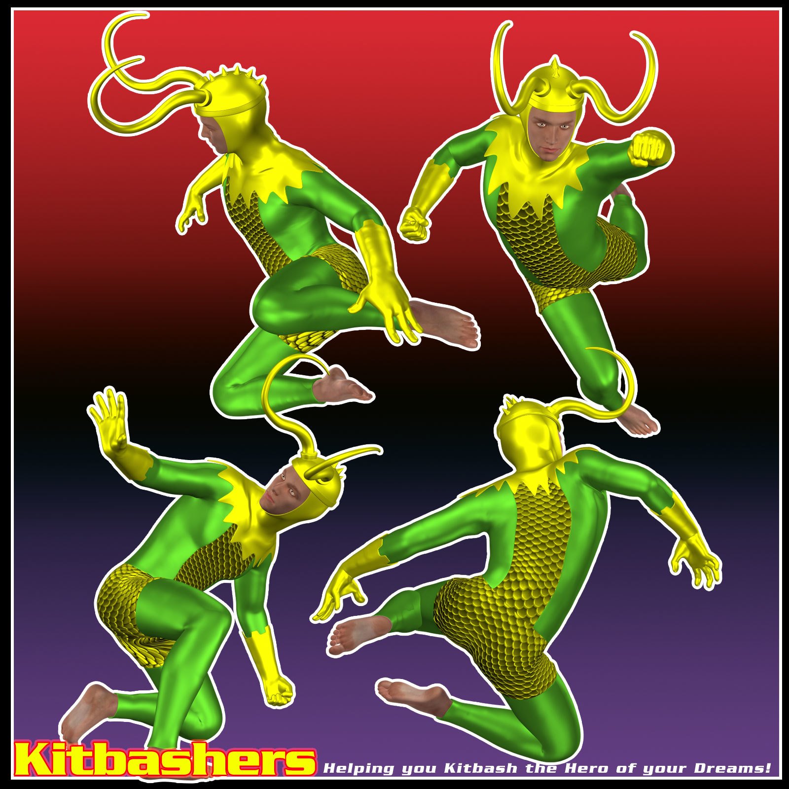 Kitbashers 039 MMG3M | Daz 3D