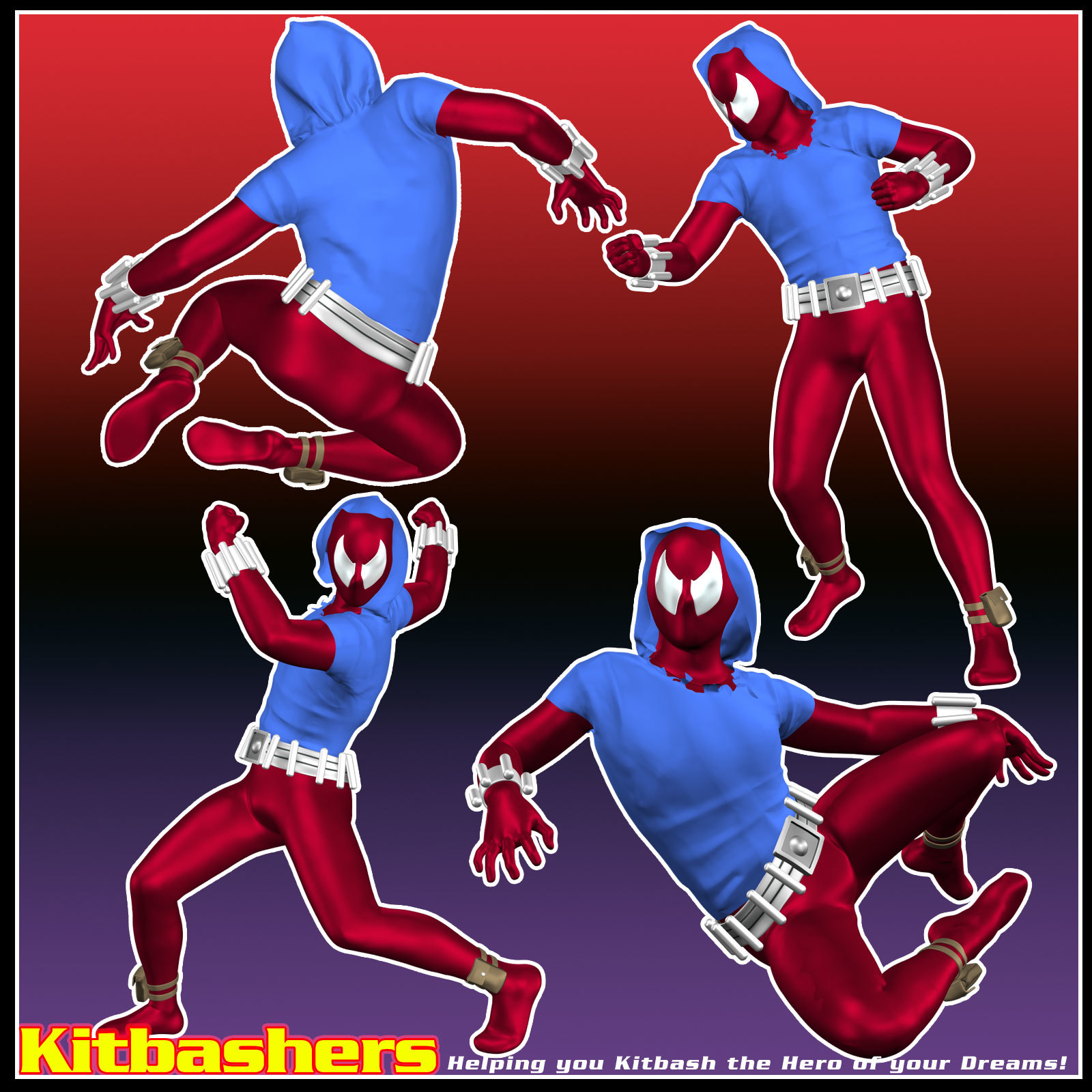 Kitbashers 038 MMG3M | Daz 3D