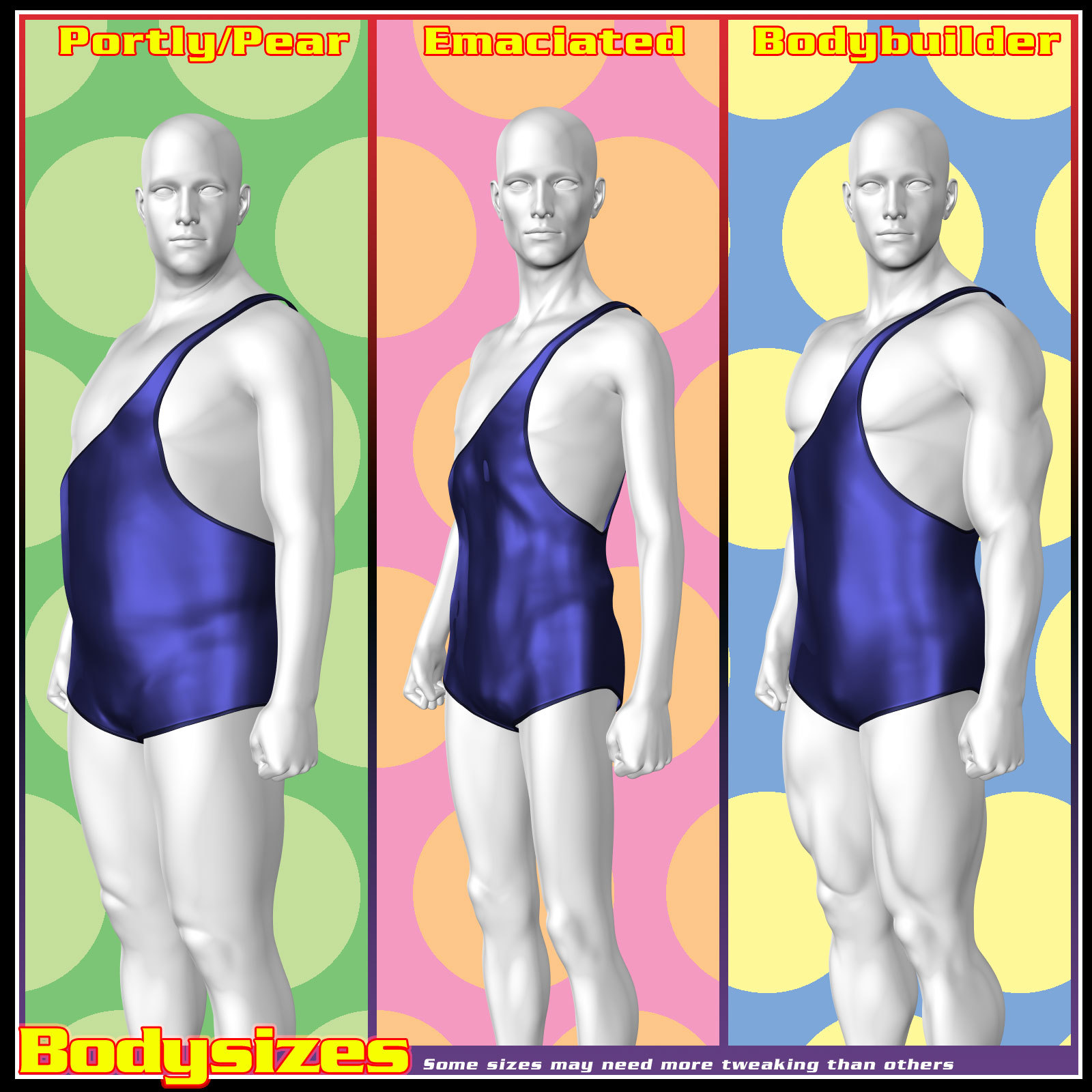 Singlet 005 MMKBG3M | Daz 3D
