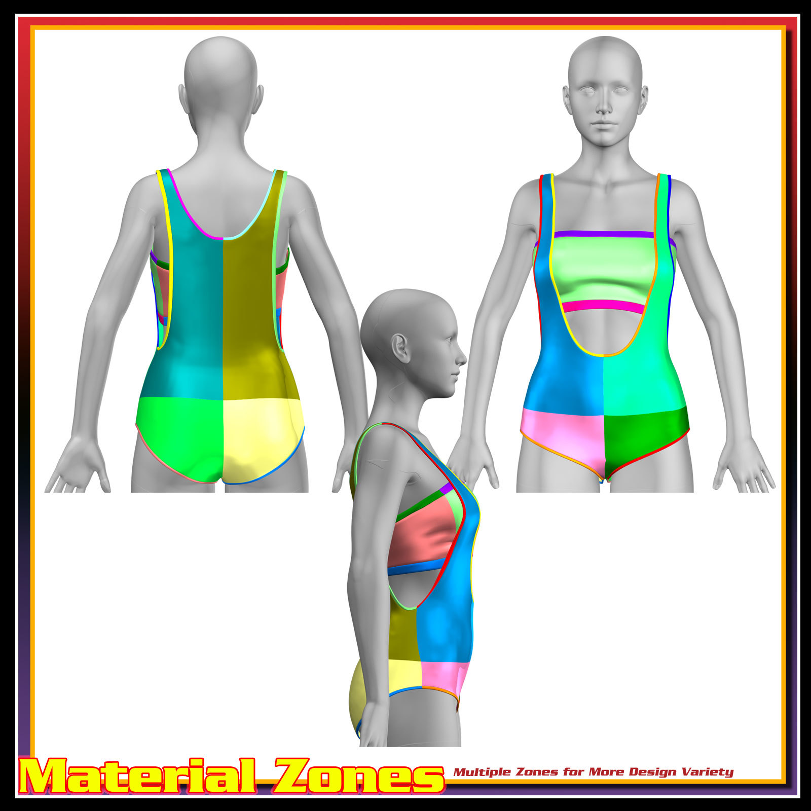 Singlet 006 MMKBG3M | Daz 3D