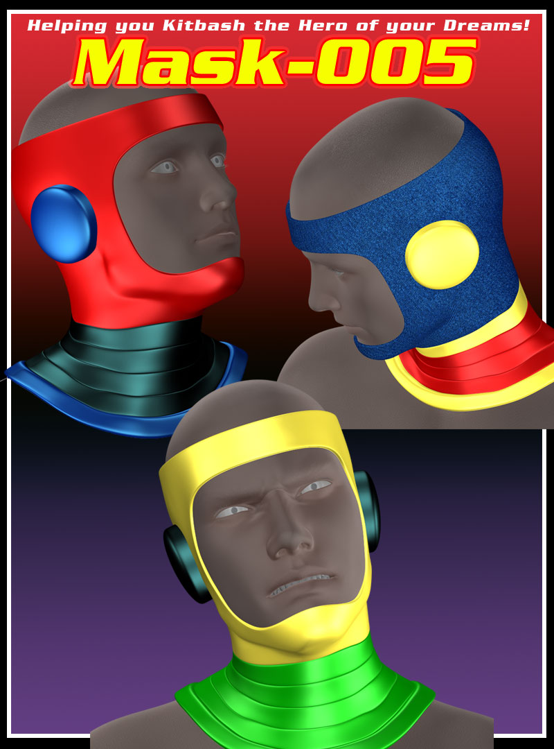 Mask 005 MMKBG3M | Daz 3D