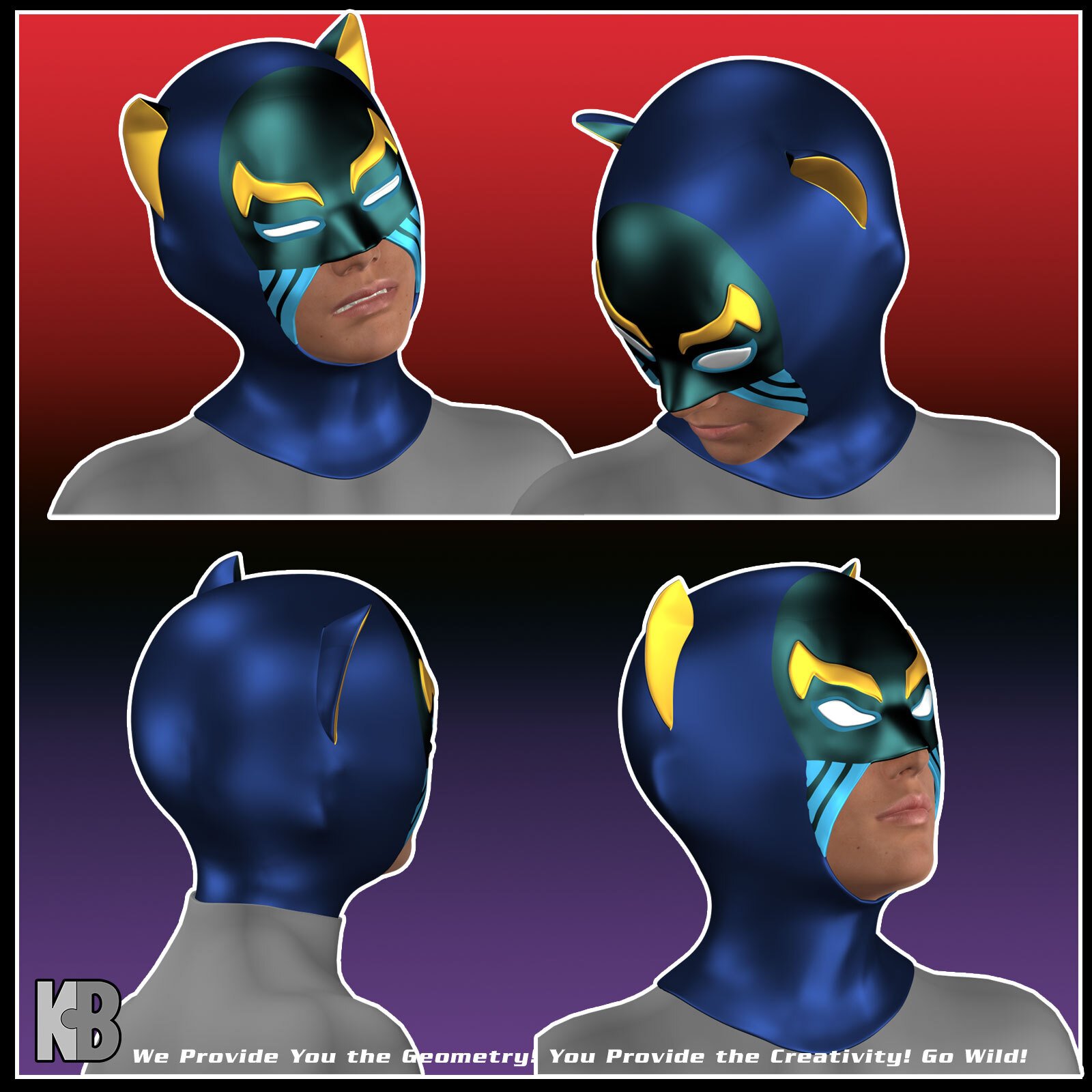 Mask 036 MMKBG3F | Daz 3D