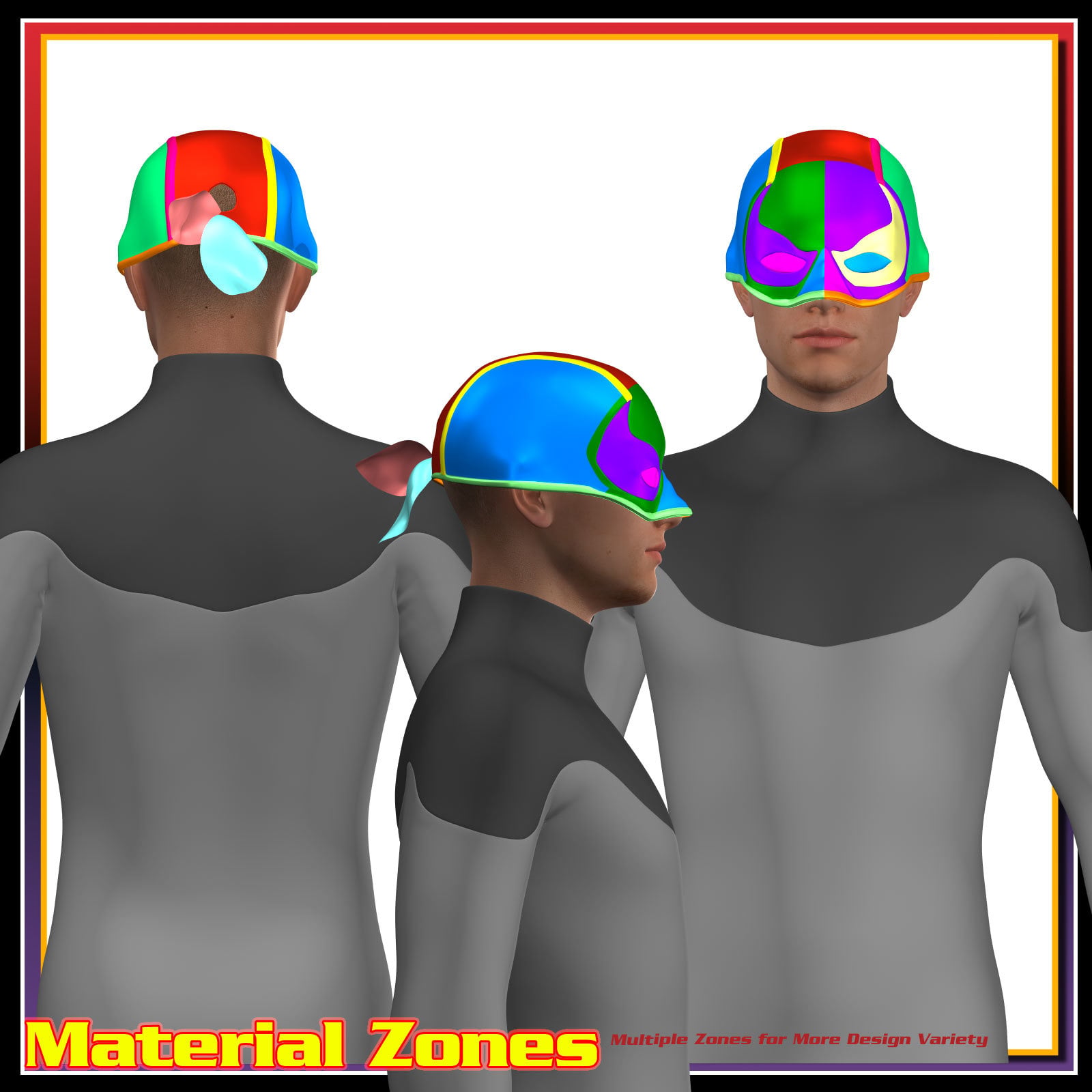 Mask 008A MMKBG3 | Daz 3D
