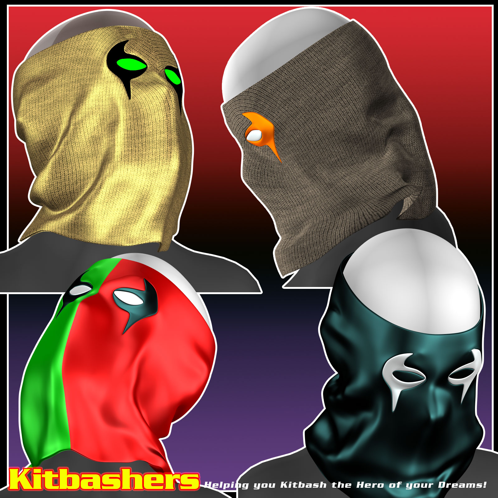 Mask 020 MMKBG3M | Daz 3D