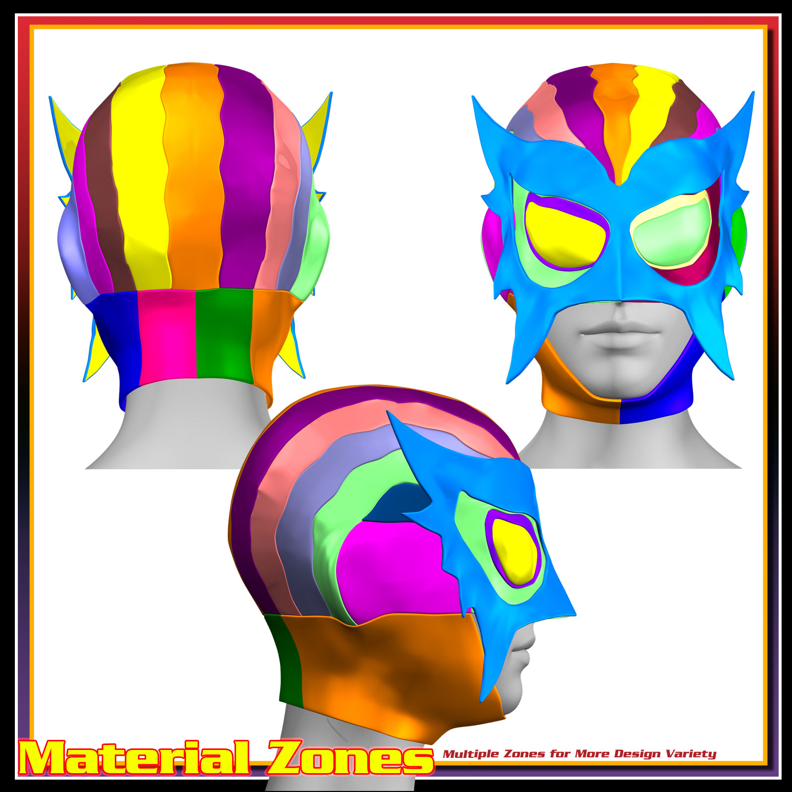 Mask 030 MMKBG3 | Daz 3D