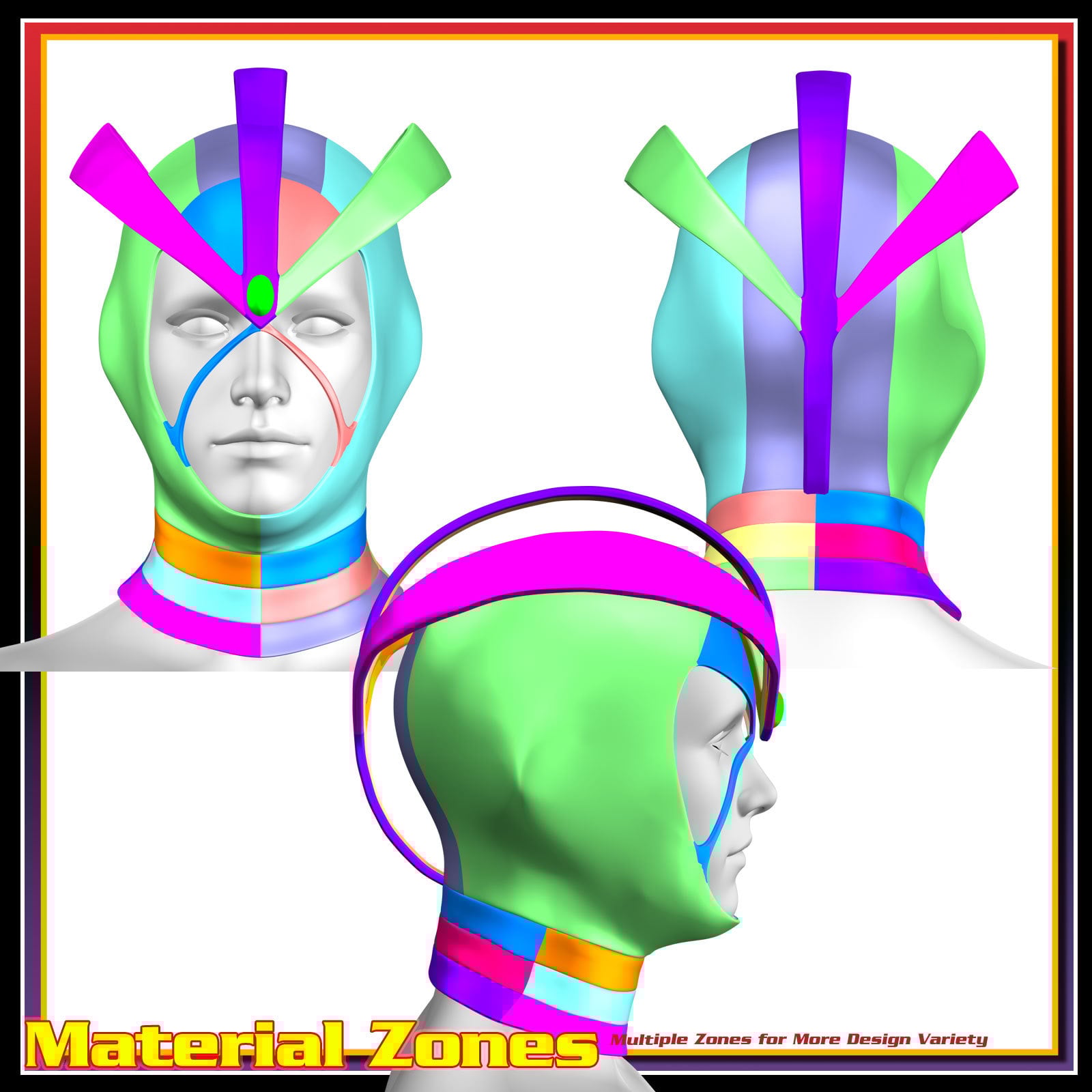 Mask 044 MMKBG3 | Daz 3D