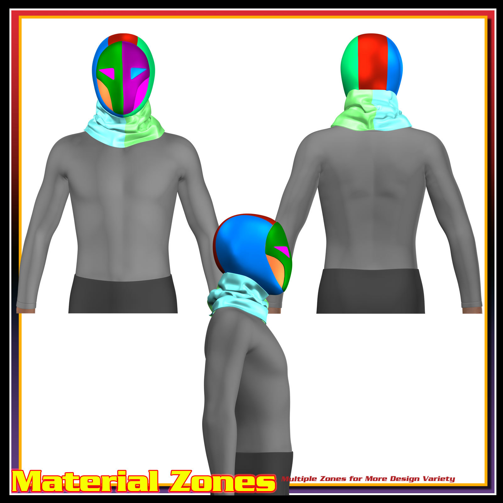 Mask 058 MMKBG3 | Daz 3D