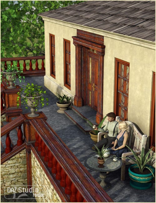 Heritage House | Daz 3D