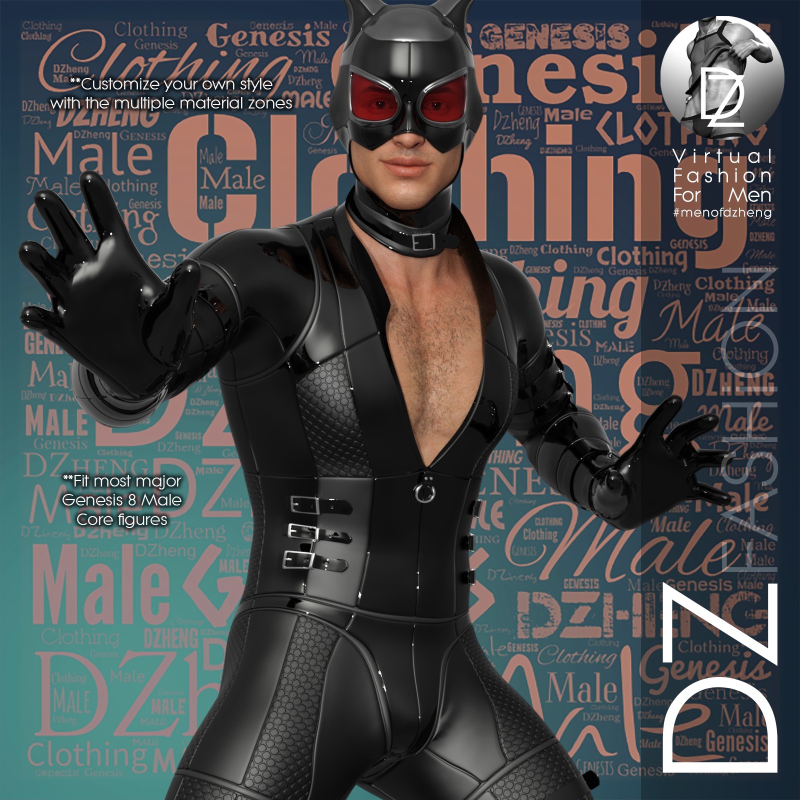 DZ G8M VillianZ - CatM | Daz 3D