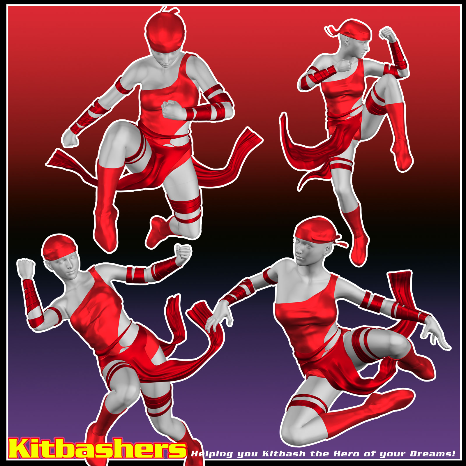 Kitbashers 012 MMG3F | Daz 3D