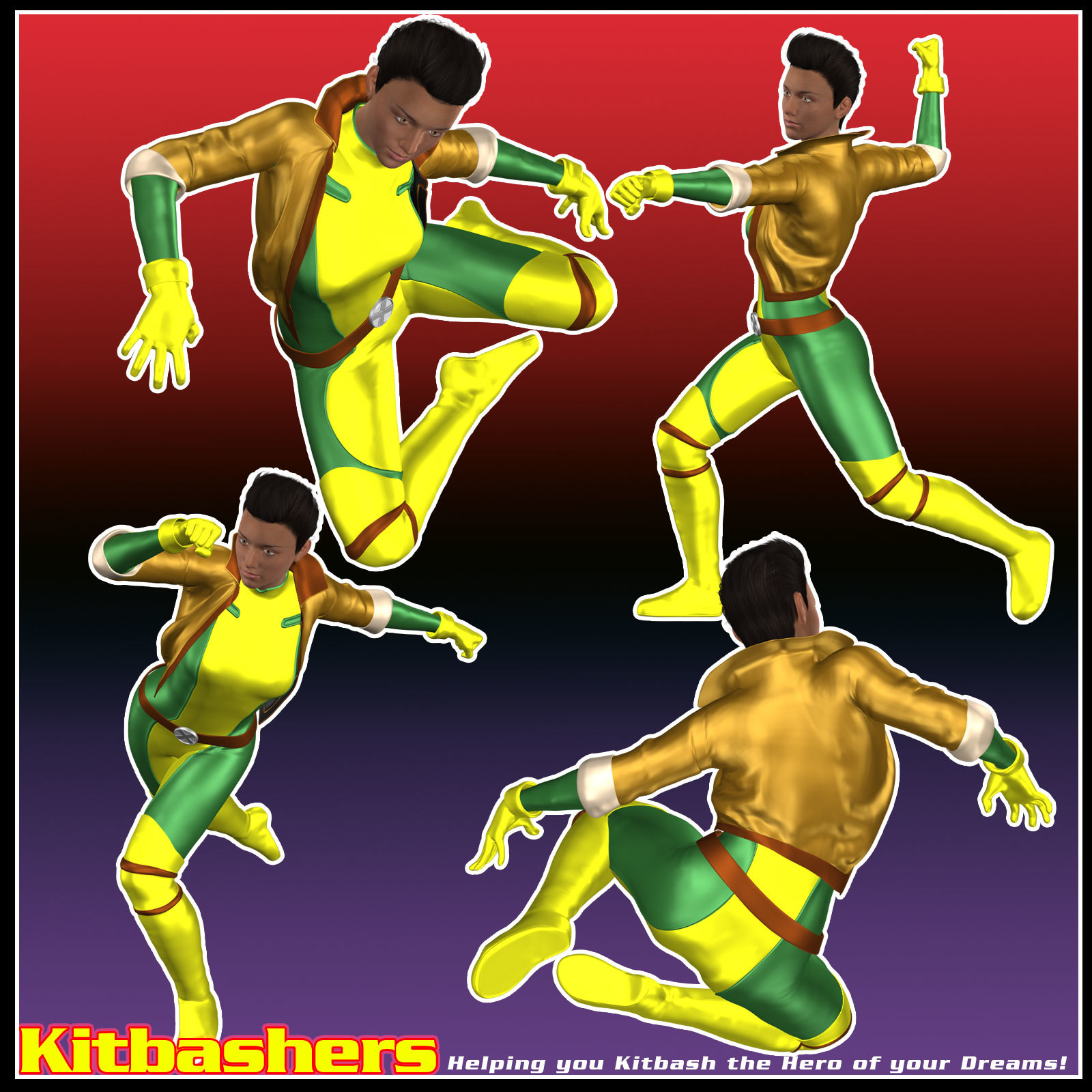 Kitbashers 011 MMG3F | Daz 3D