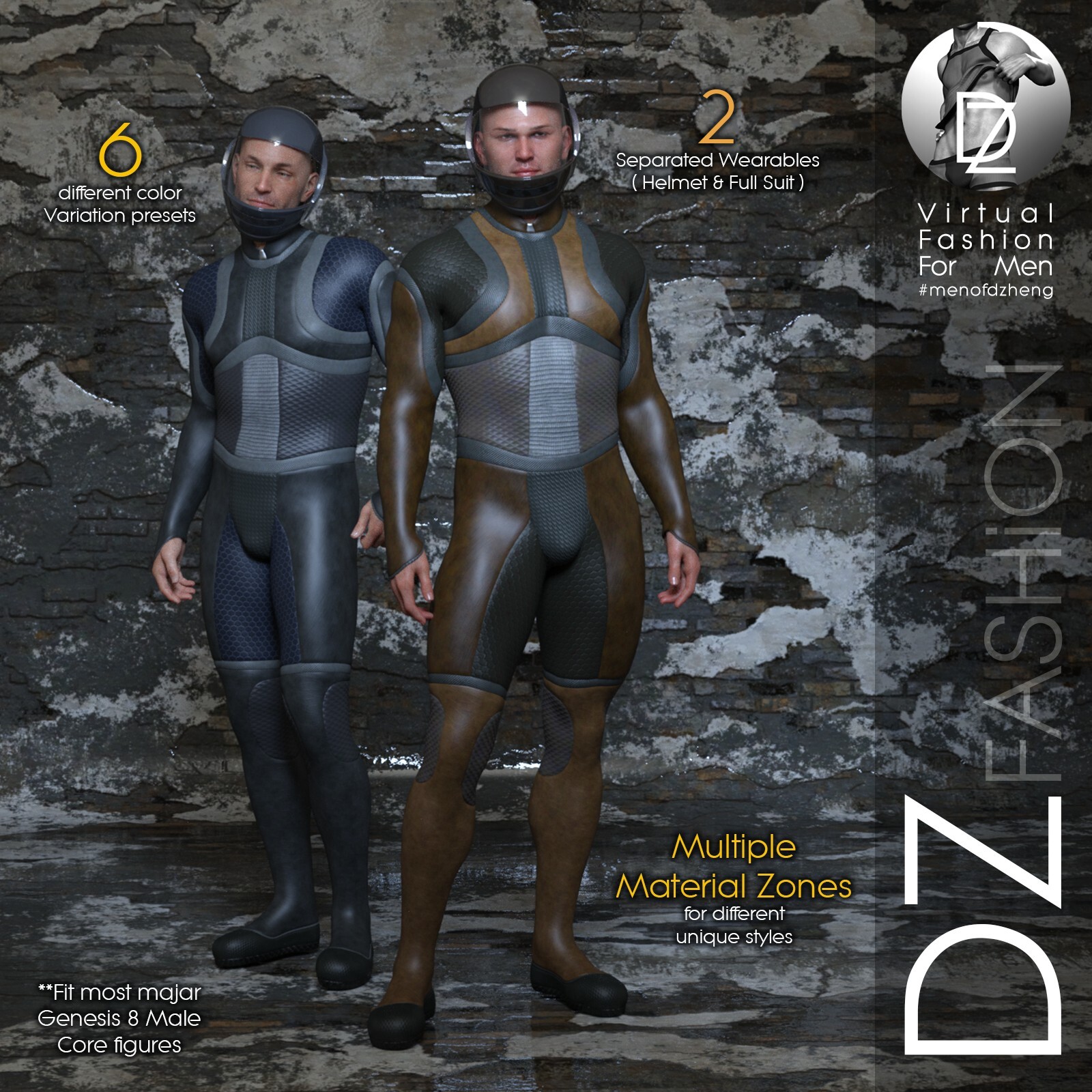 DZ G8M ZSuit 2 | Daz 3D