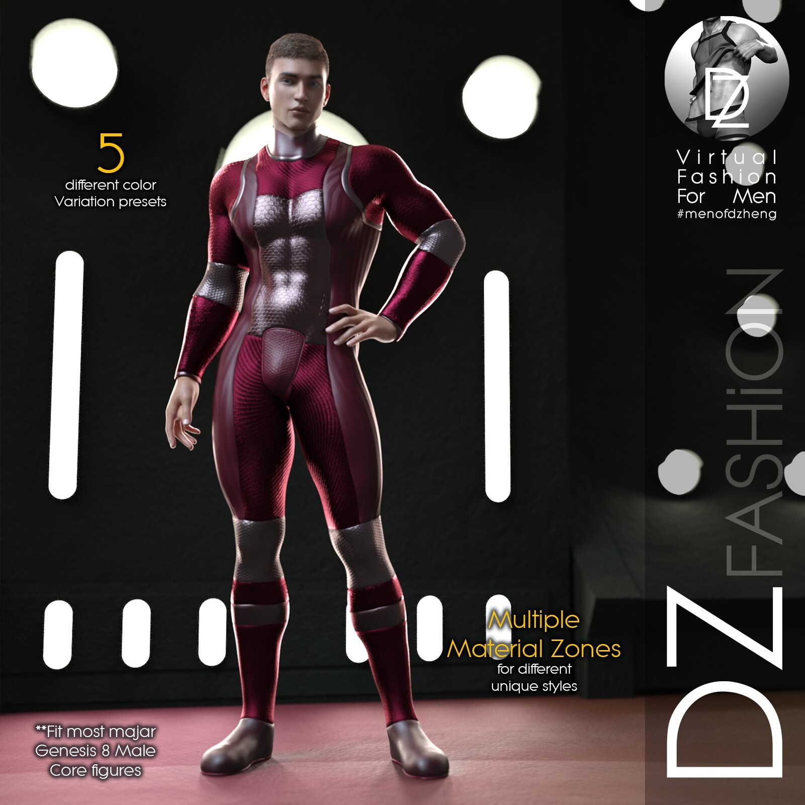 DZ G8M ZSuit 3 | Daz 3D