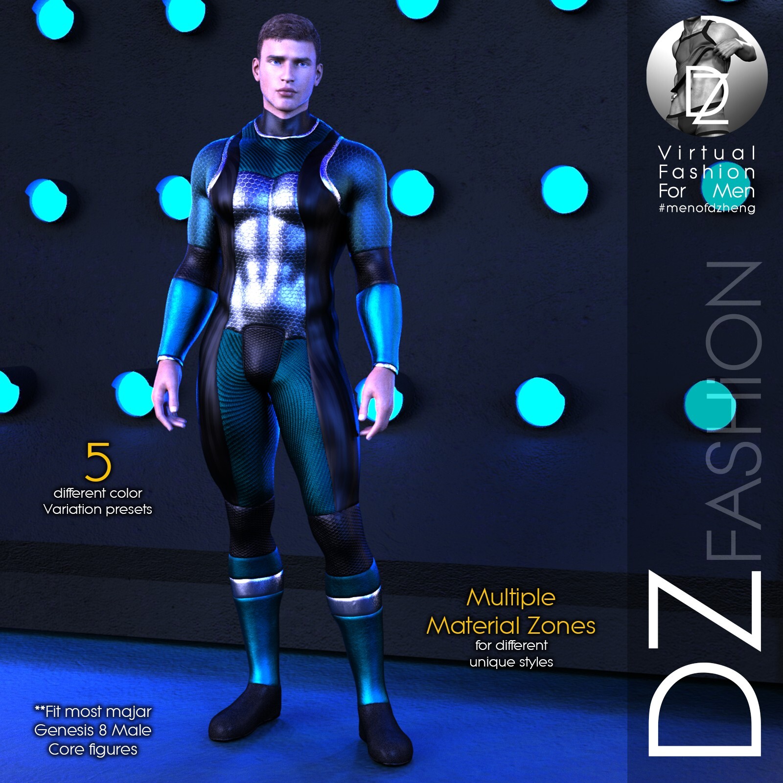 DZ G8M ZSuit 3 | Daz 3D