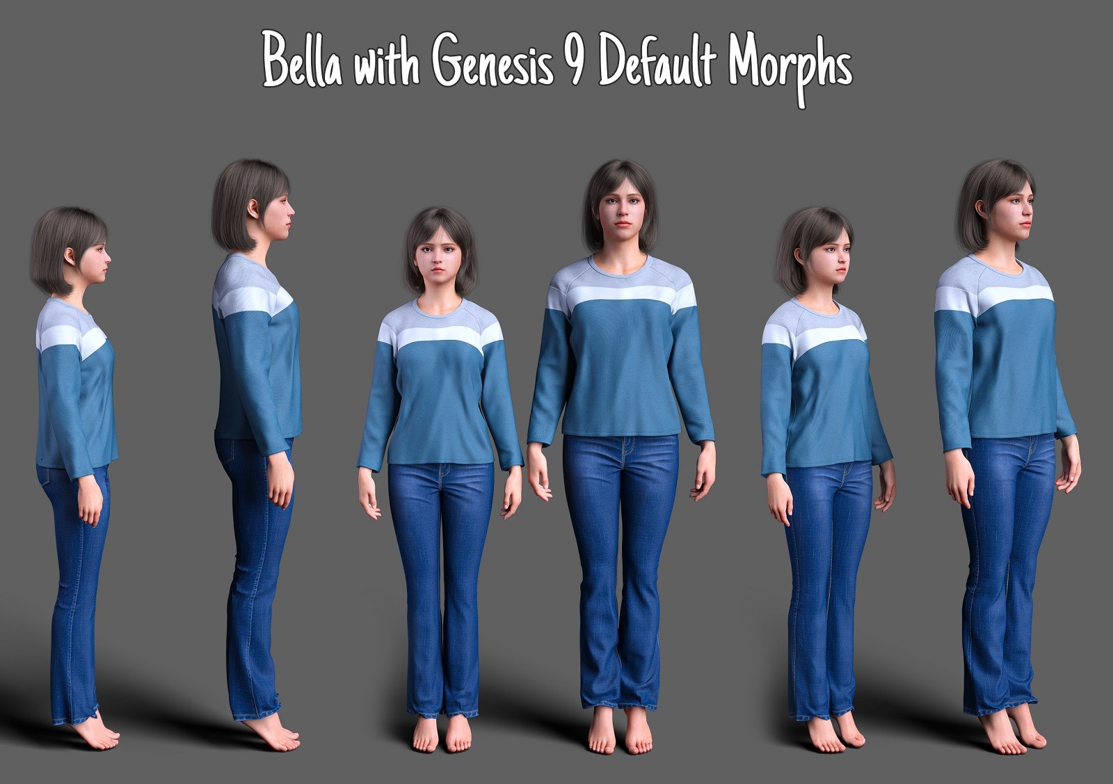 Bella for Genesis 9 | Daz 3D