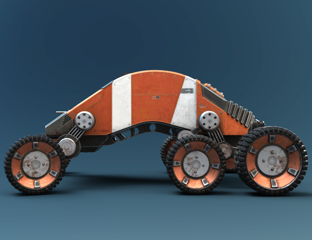 PAR Sci-Fi Truck | Daz 3D