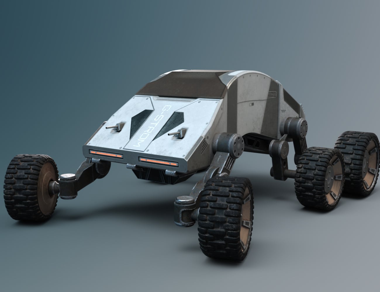 PAR Sci-Fi Truck | Daz 3D