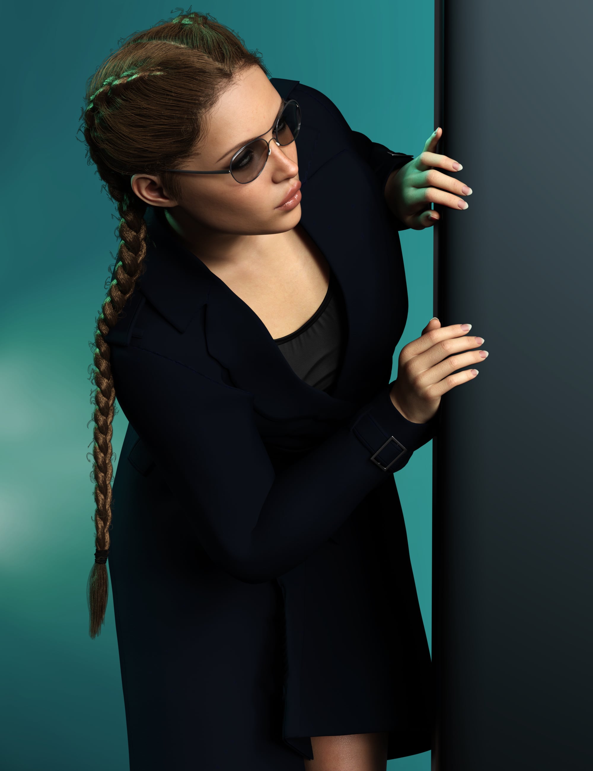 Z Hiding and Sneaking Utility Pose Mega Set for Genesis 9 and 8 Female ...