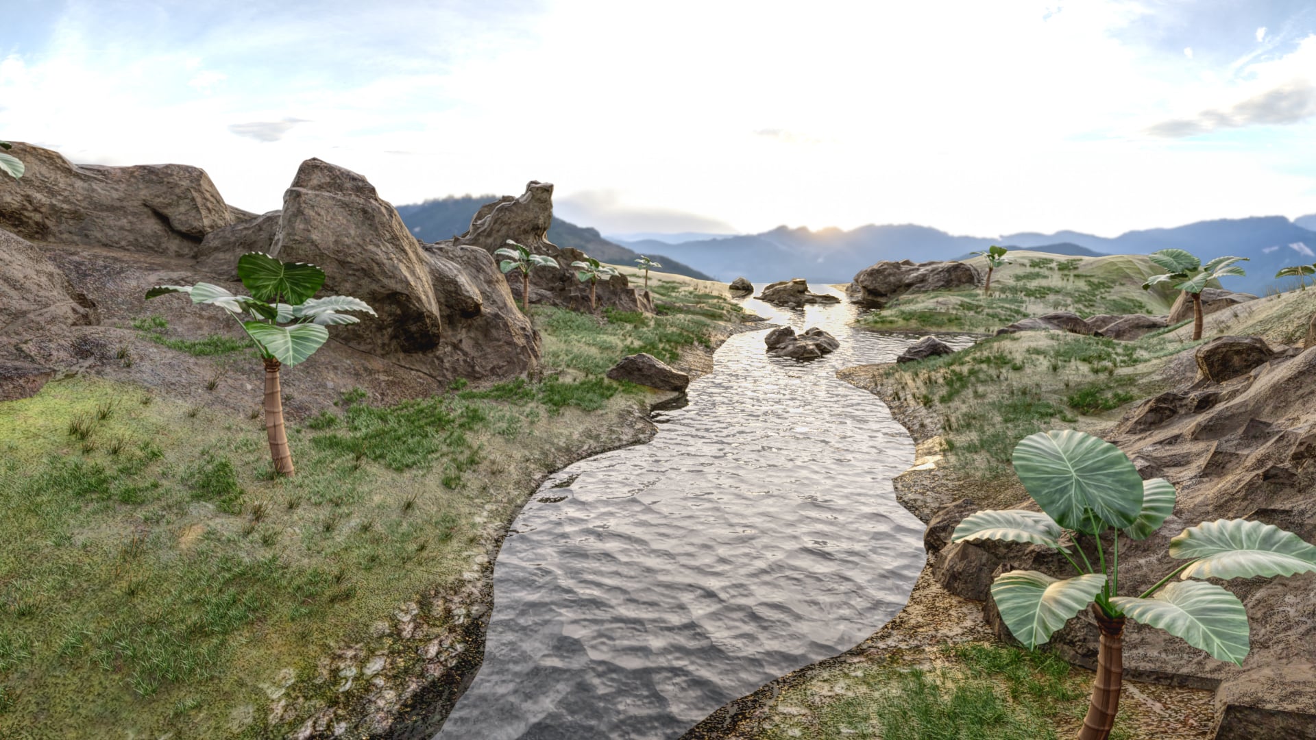 Hiking Peak | Daz 3D