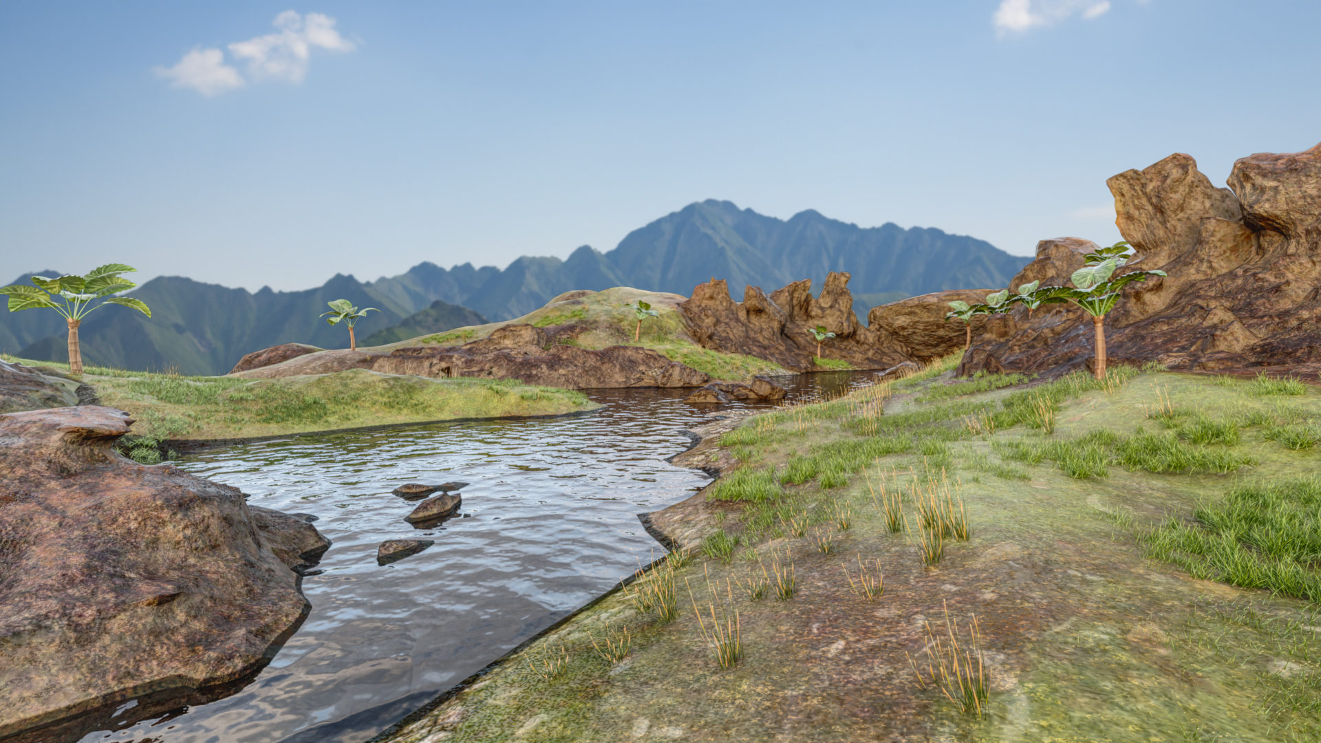Hiking Peak | Daz 3D