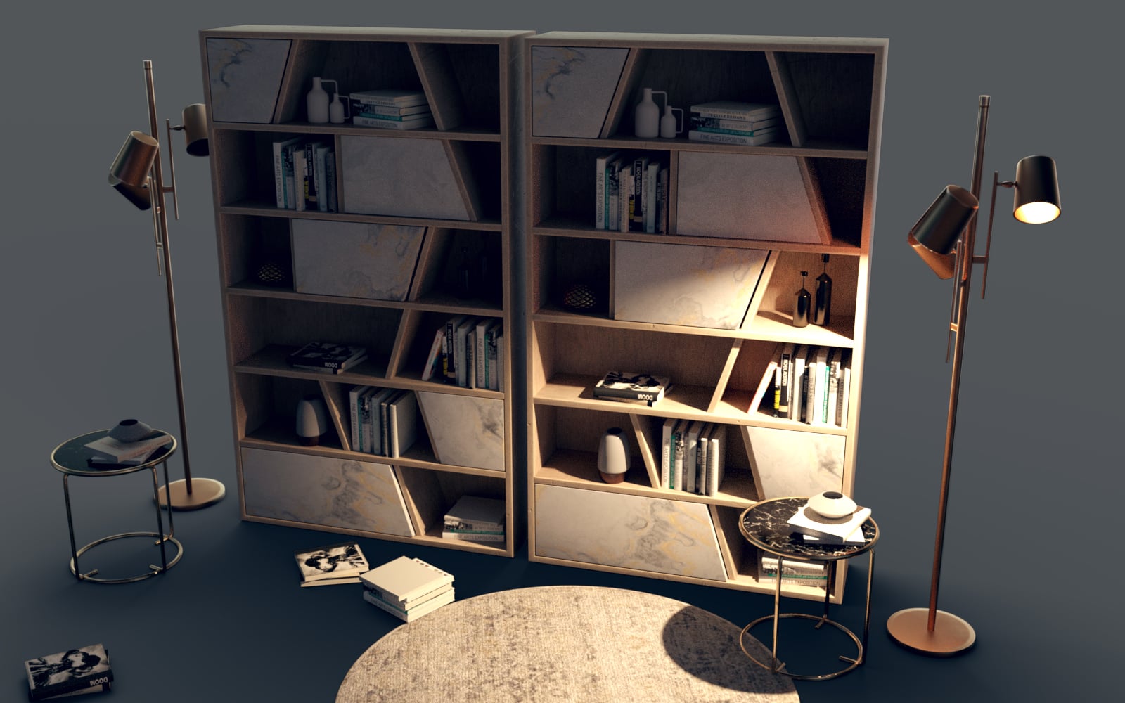 Fancy Furniture Set 01 | Daz 3D
