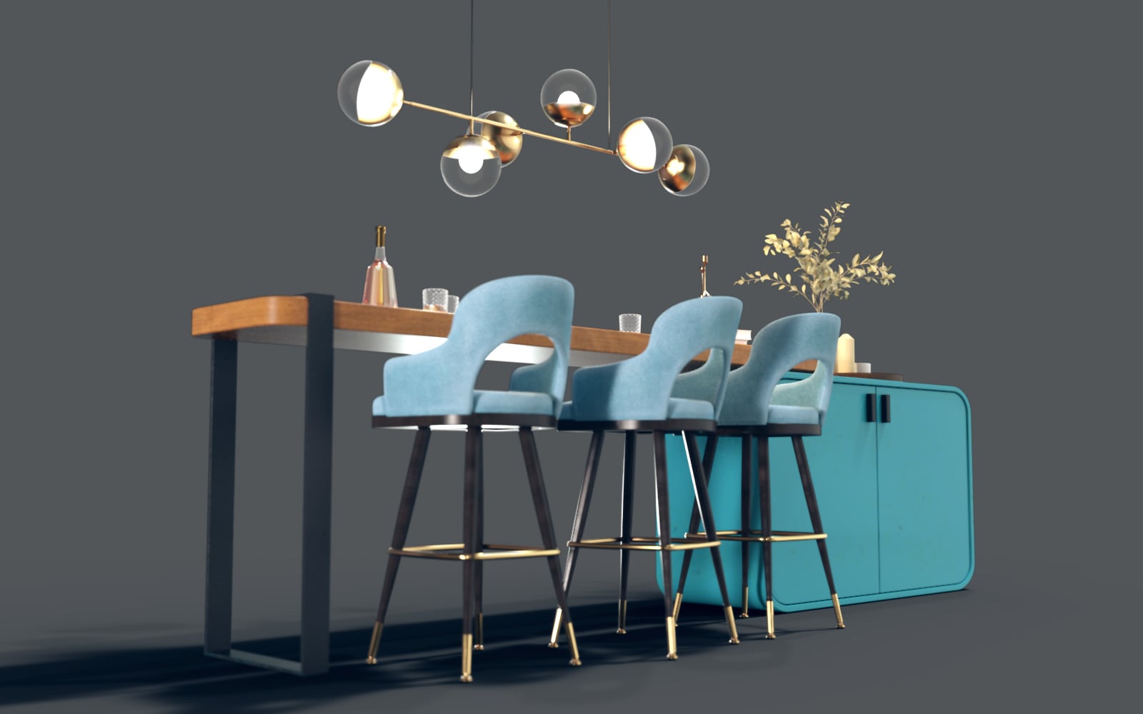Fancy Furniture Set 02 | Daz 3D