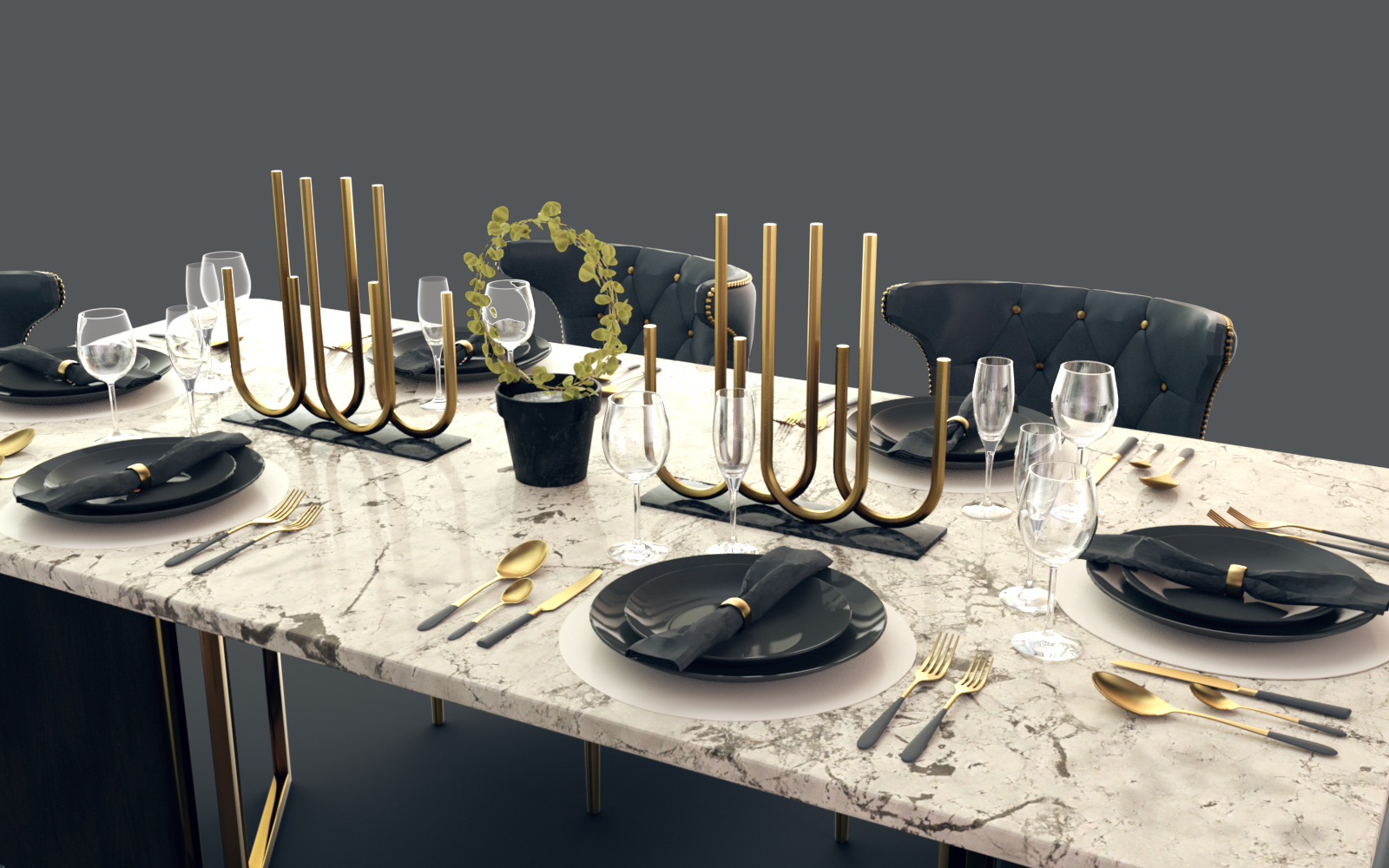 Fancy Furniture Set 03 Daz 3d