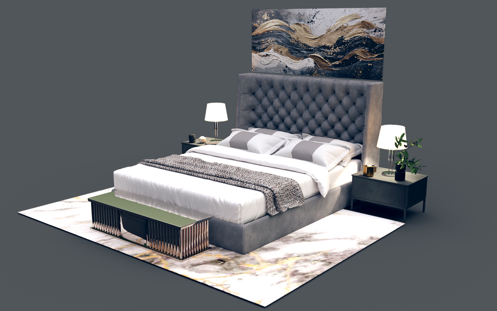 Fancy Furniture Set 05 | Daz 3D